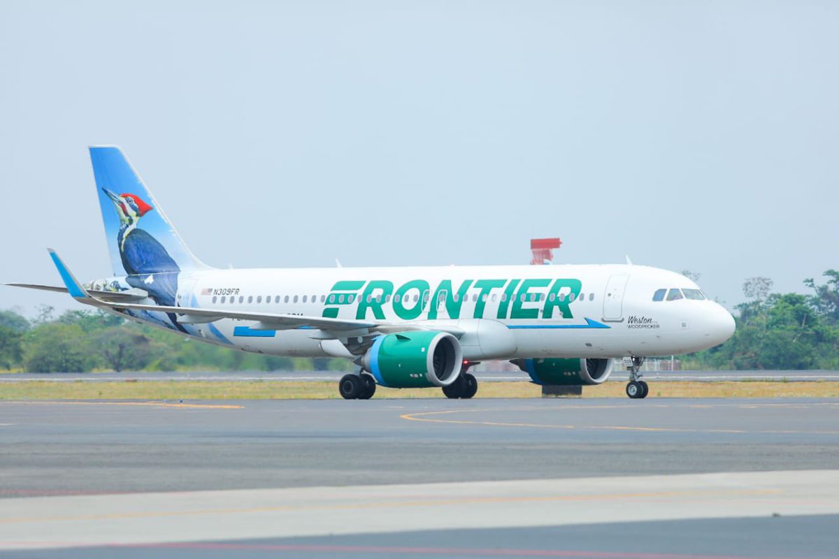 Frontier Airlines inicia operaciones en El Salvador – Flotilla Aérea